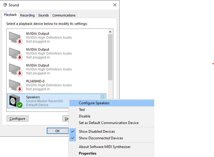 PCオーディオ設定 – PLAION Player Support