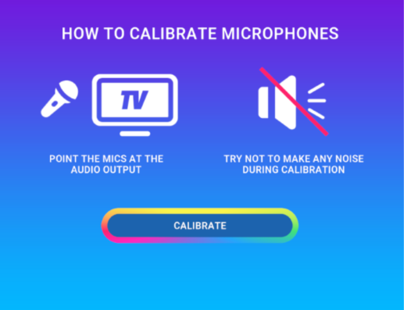 Calibración de micrófonos – PLAION Player Support